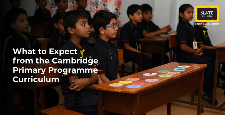 What to Expect from the Cambridge Primary Programme Curriculum